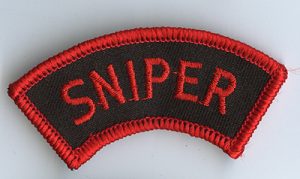 Sniper Tab Red – MACV-SOG