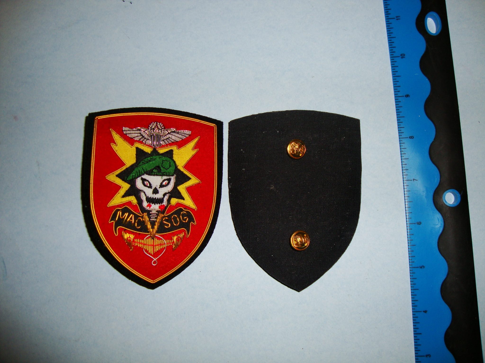MACVSOG Vietnam Bullion Jacket Patch – MACV-SOG