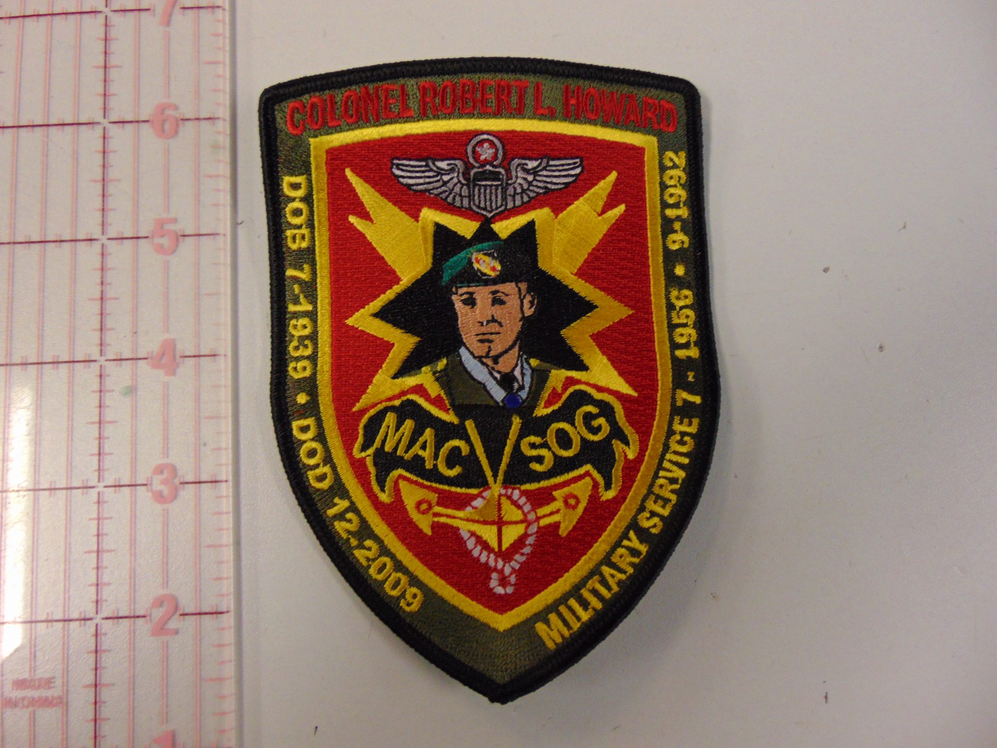 American Hero Robert L. Howard Patch – MACV-SOG