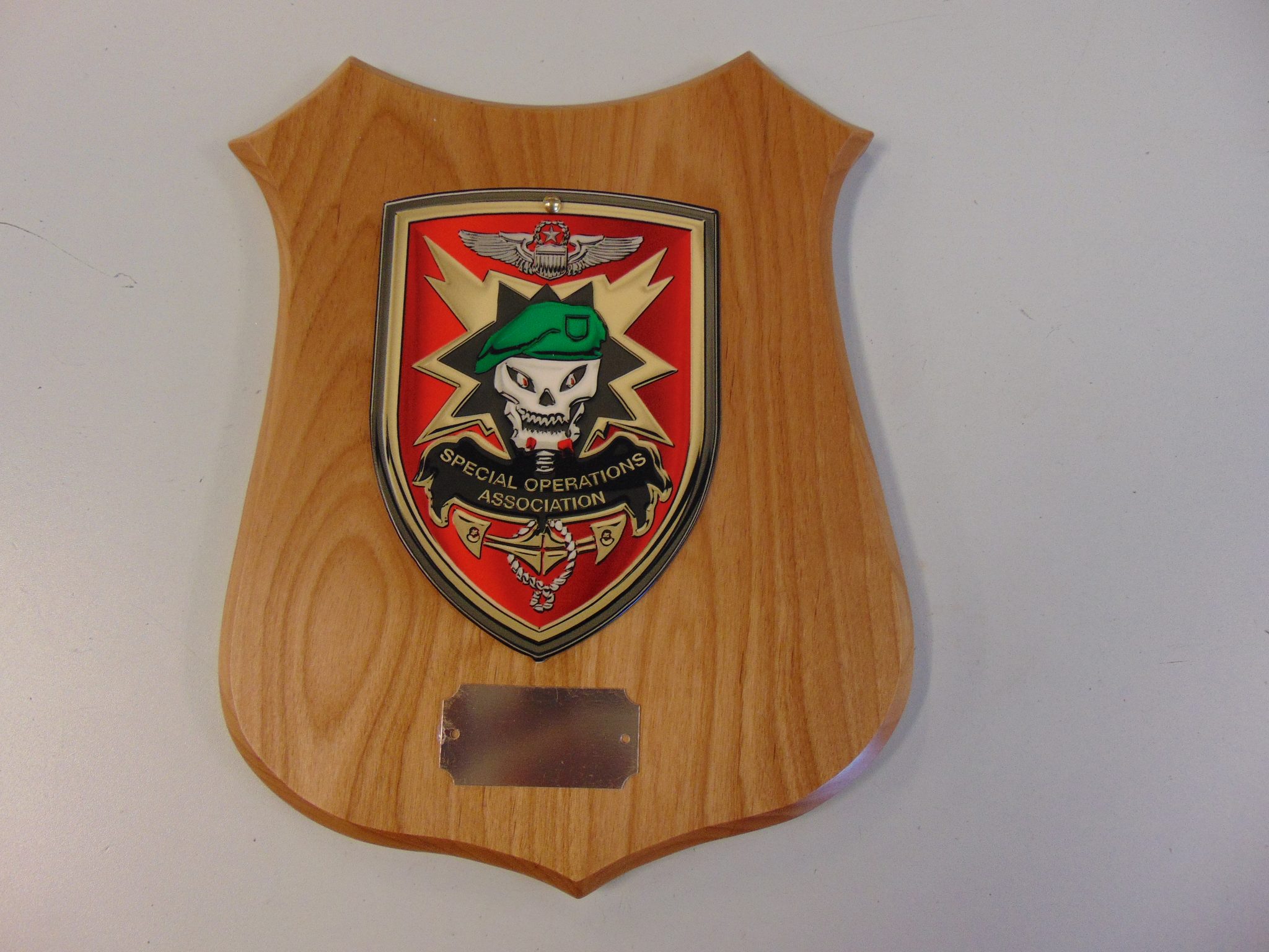 Special Operations Association Wooded Plaque with Your Engraving – MACV-SOG