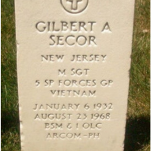 GILBERT ARTHUR SECOR – MACV-SOG