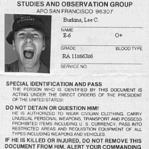 Lee Burkins – MACV-SOG