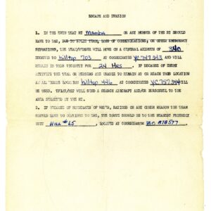 Top Secret Memo – MACV-SOG